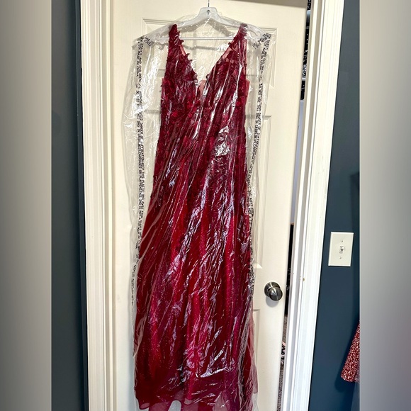 Dresses | Burgundy Bellas Prom Dress Size Xs Never Worn And It Has Been ...